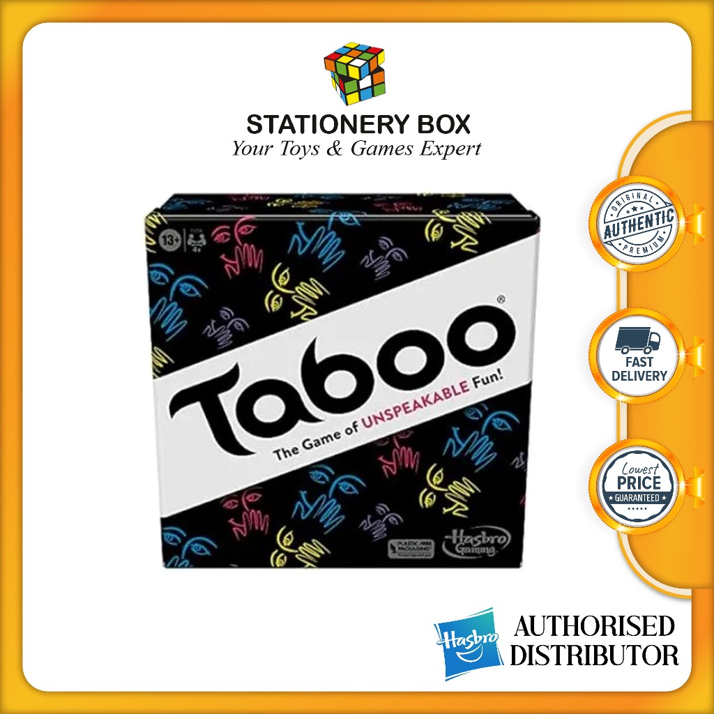 ORIGINAL - Hasbro Taboo, Board Games, Party Games (F5254) | Shopee Malaysia