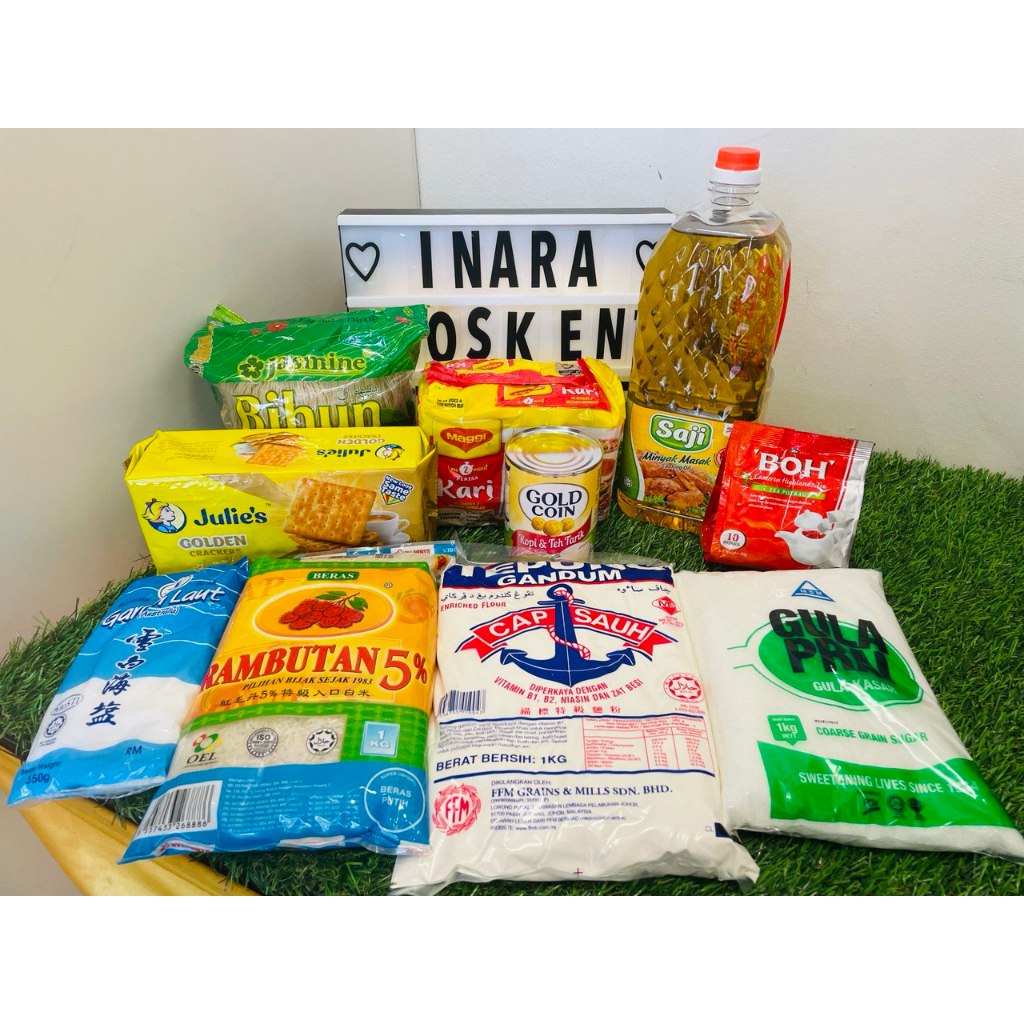 💥SET JIMAT 💥 Bakul Makanan Set A | Food Bucket Charity untuk Sedekah ...