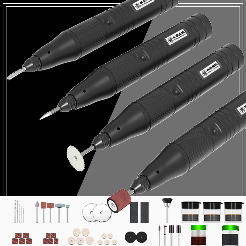 Electric Drill Grinder Engraver Pen Cordless Mini Drill DIY Engraving ...