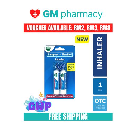 [FREE SHIPPING] VICKS INHALER with keychain ( 2 pcs ) | Shopee Malaysia