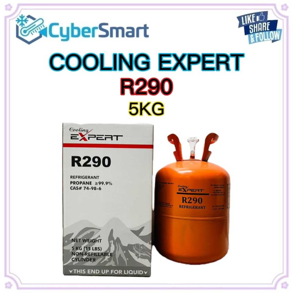 Refrigerant Gas R290 5KG (Cooling Expert) | Shopee Malaysia
