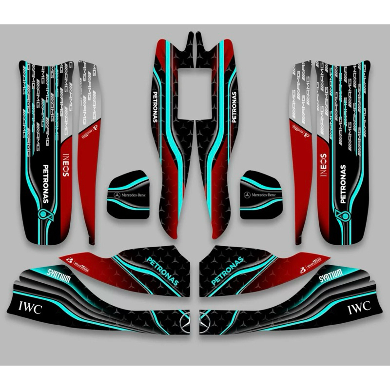 Mercedes OTK bodykit sticker | Shopee Malaysia