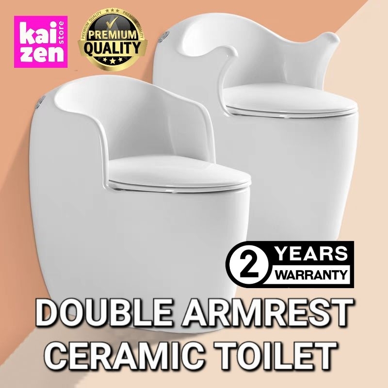 📣KAIZEN STORE MALAYSIA 📣Double Armrest Ceramic Water Saving High ...