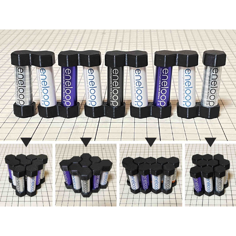 AA AAA 18650 battery honeycomb cap | Shopee Malaysia