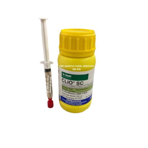 3ML [REPACK] Clio SC BASF Topramezone 29.7% Racun Rumput Sambau Jagung ...