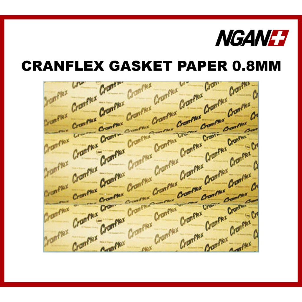 Cranflex Kertas Gasket Paper 0.8mm Petrol Oil Fuel Resistance (Made in ...