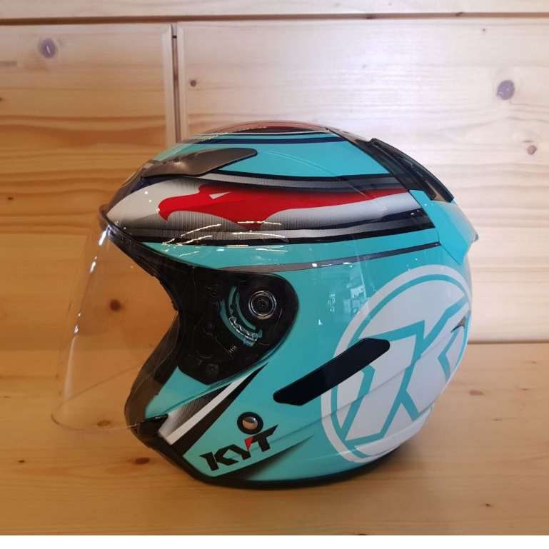 [ READY STOCK ] KYT ITALIAN BLUE Open Face Helmet | Shopee Malaysia