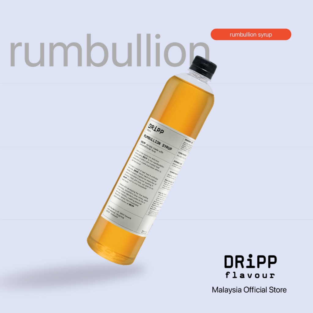 DRiPP : ALL SYRUPS / PULPS / SAUCES FLAVOURS 760ml/500ml | Shopee Malaysia
