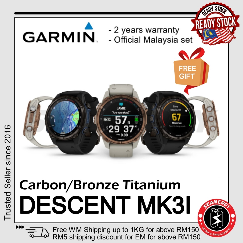 【Free Shipping】Garmin Descent MK3I MK3 MK2 MK2i Dive Computer for Scuba ...
