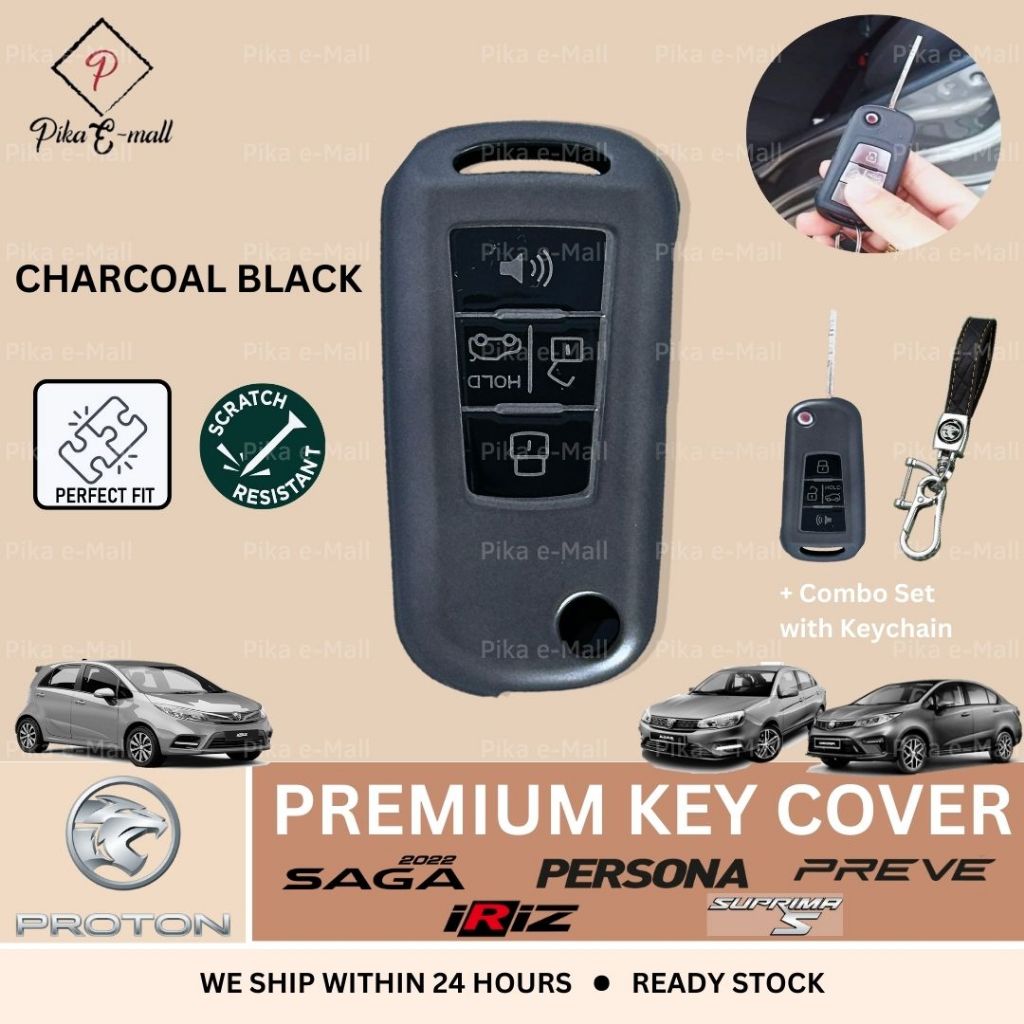 Proton Saga Key Cover Persona VVT Suprima S Preve Iriz Flip Key Remote ...