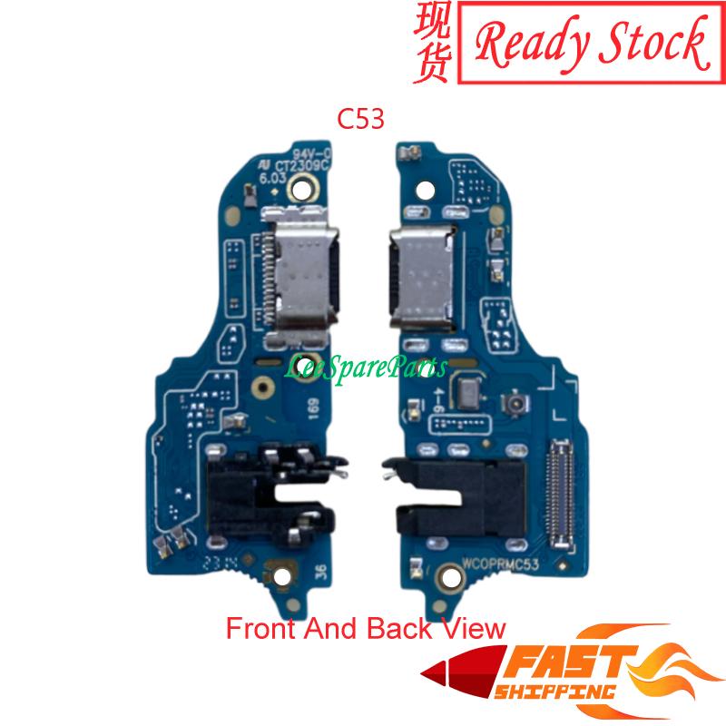 Realme C53 / C55 Charging Board USB Port Pin Mic Handfree Jack For Replacement | Shopee Malaysia