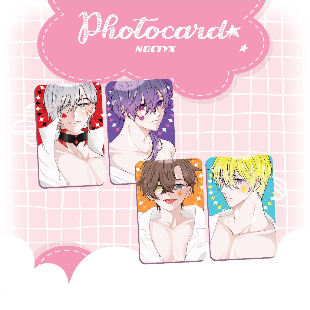 Noctyx Photocards Fulgur Ovid Uki Violeta Alban Knox Sonny Brisko | Shopee Malaysia