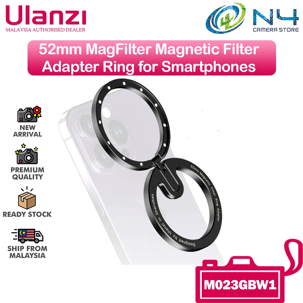 Ulanzi HP-013 52mm MagFilter Magnetic Filter Adapter Ring for ...