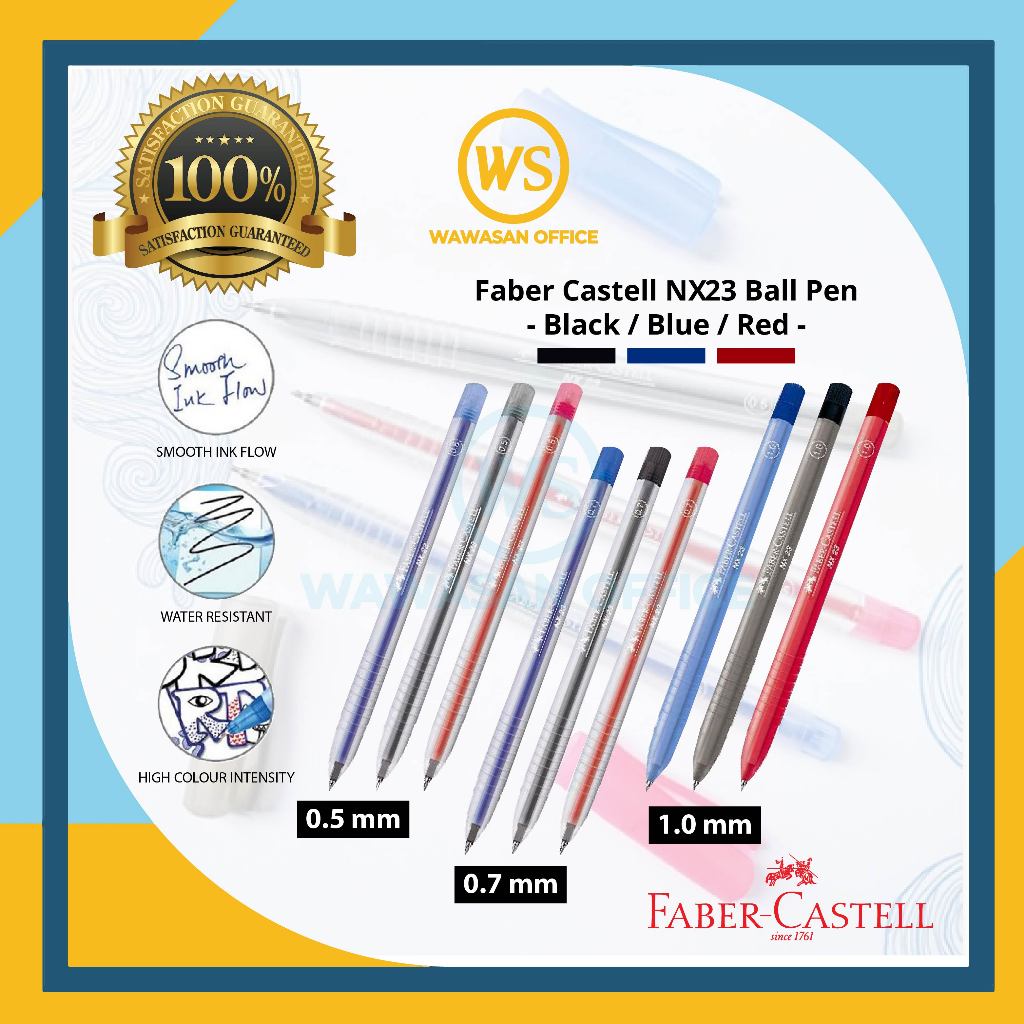 Faber Castell NX23 / Faber Castell Pen / Faber Castell Ball Pen - 0.5mm ...