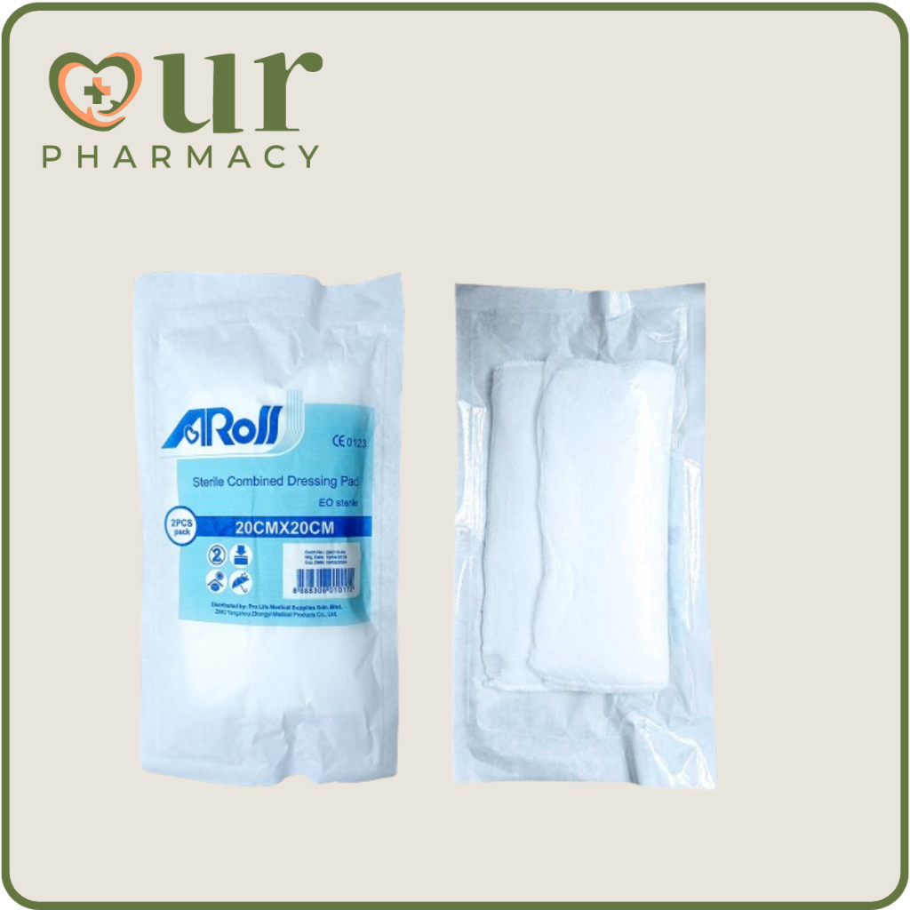 PRIMES STERILE COMBINED DRESSING PAD GAMGEE (10CM X20CM) | Shopee Malaysia