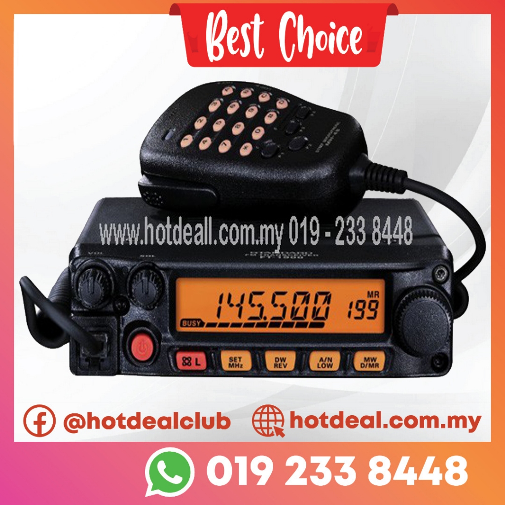 (Pre-order) Mobile rig Yaesu FT1900 mobile professional radios (OEM ...