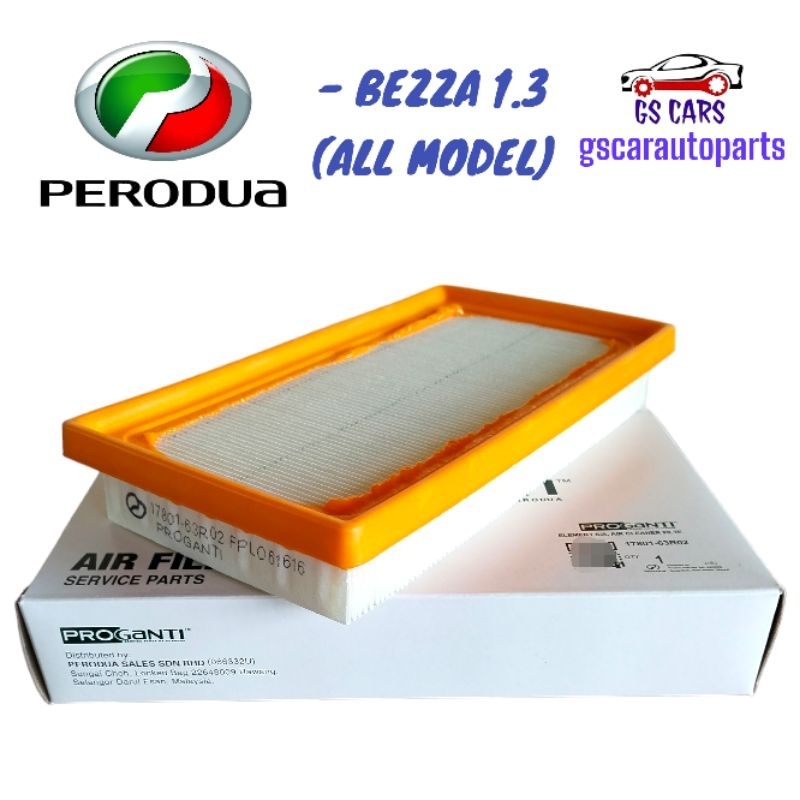 Perodua Bezza 1.3 All Model Engine Air Filter 17801-63R02 Perodua ...