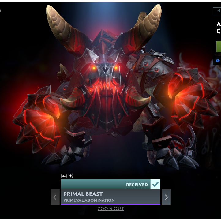Primal Beast - Primeval Abomination - Dota 2 - Summer August 2023 ...