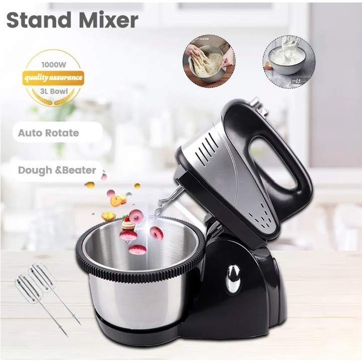 Hand Mixer Dough Mixer Bakery Machine Electric Cake Stand Food Mixer ...