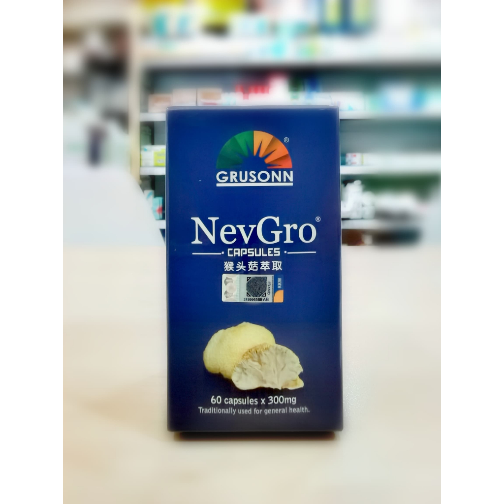 GRUSONN NEVGRO CAPSULES 60'S [GENUINE] | Shopee Malaysia