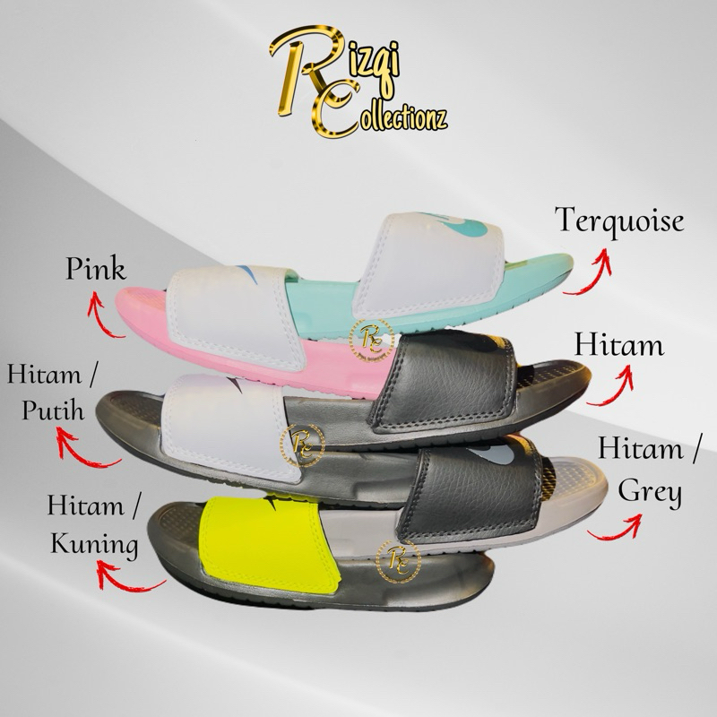 NIKE BENNASSI KIDS SLIPPER Nike Victori Bennassi Sandal Kids Selipar ...