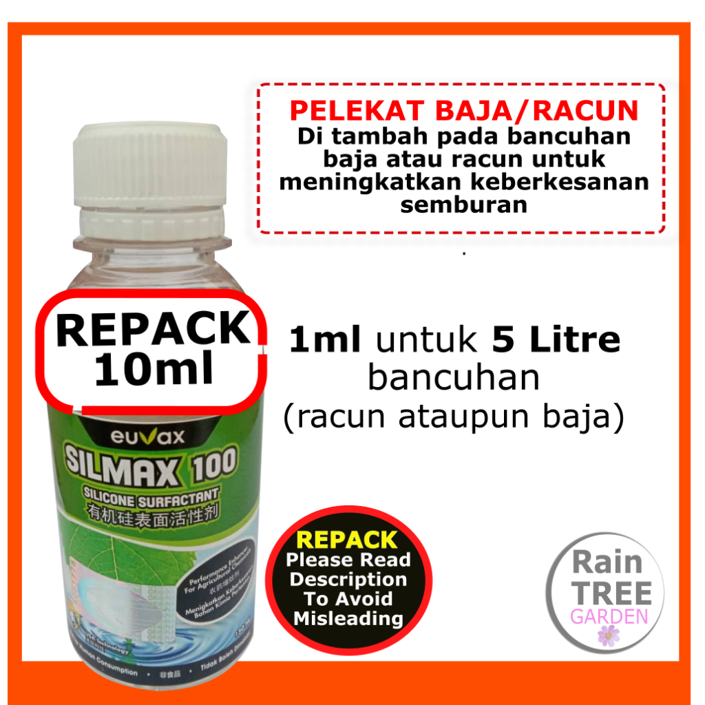PELEKAT SILMAX Baja Racun (repack 10ml) Silmax 100 | Shopee Malaysia