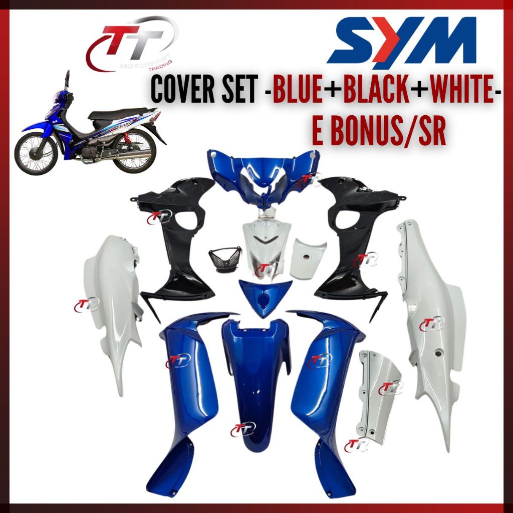 SYM E Bonus Ebonus Bonus110 BONUS SR 110 SRBONUS Coverset BODY cover set CAVER SET KOVER ...