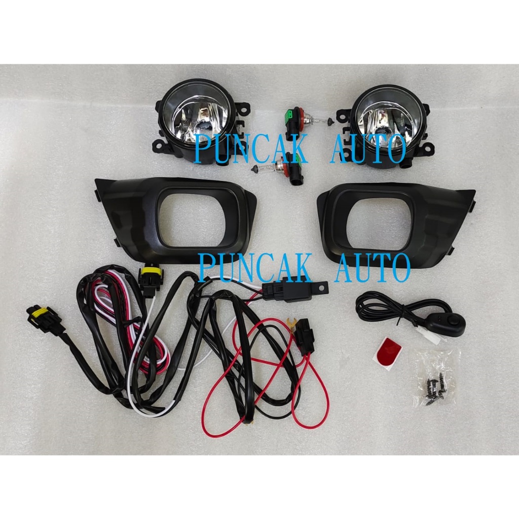 FORD RANGER T8 FOG LAMP SPORT LIGHT W/COVER WIRING SET | Shopee Malaysia