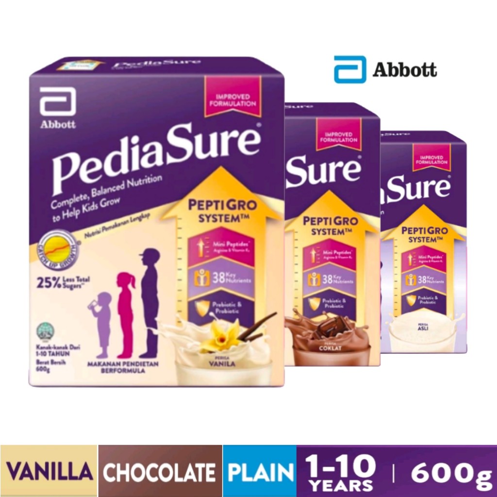 Pediasure Peptigro Child Nutrition Supplement 600g Vanilla | Chocolate ...
