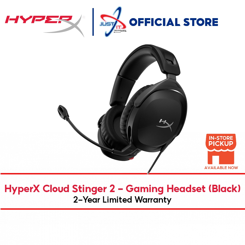 HYPERX CLOUD STINGER 2 GAMING HEADSET - BLACK | Shopee Malaysia
