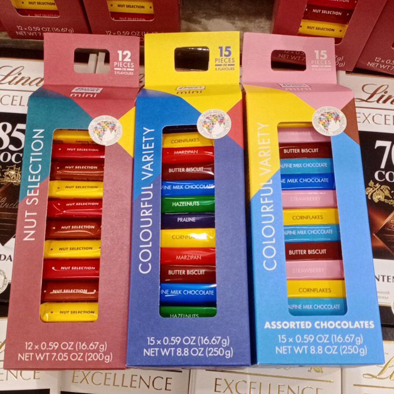 RITTER SPORT MINI GIFT BOX(15pcs-250g) | Shopee Malaysia