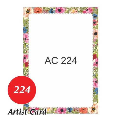 A4 Artist Card | A4 Fancy Artist Card | A4 Folio Card | Fancy Card ...