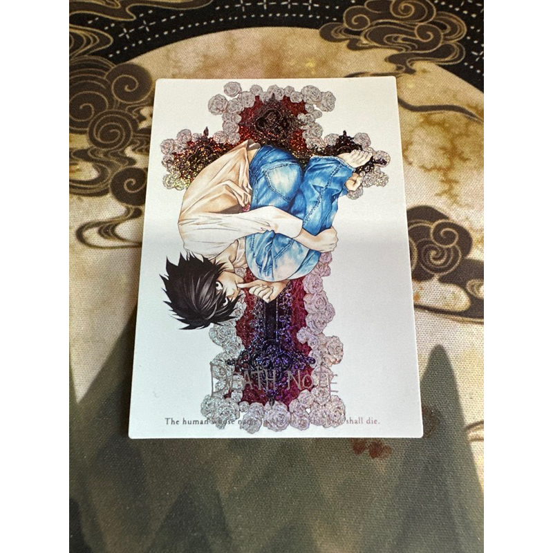 [OFFICIAL] RARE Death Note L Card | Shopee Malaysia