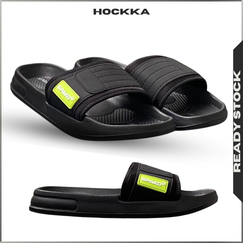 HOCKKA[READY STOCK]MENS SPAKO SLIPPER Summer Light Sandal | Kasut ...