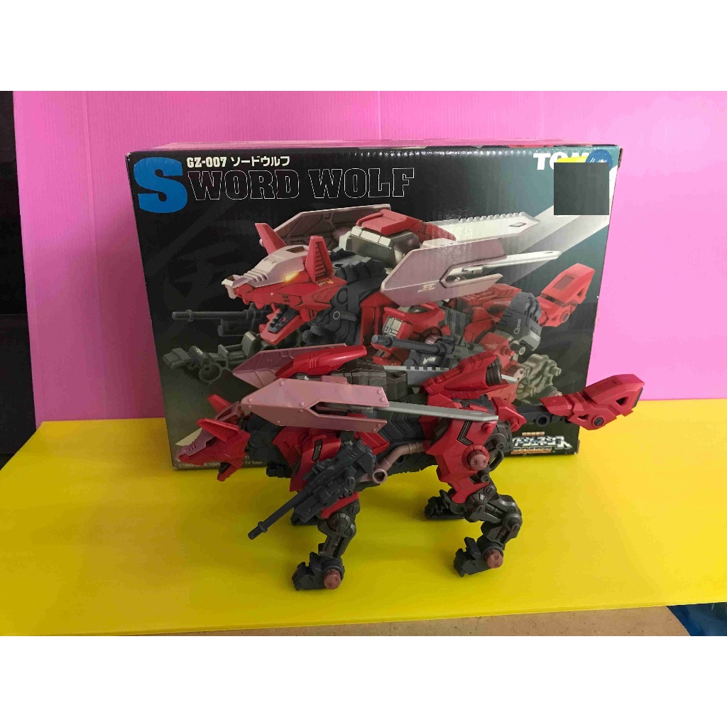 USED Sold as it Tomy Zoids GZ-007 Sword Wolf USED | Shopee Malaysia