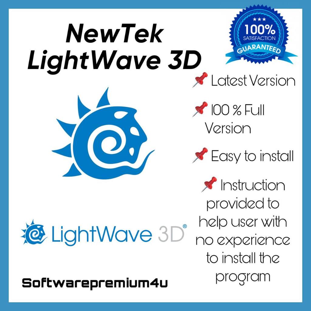 NewTek LightWave 3D 2023 🔥【Latest】🔥 | Shopee Malaysia
