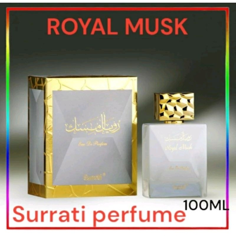 ROYAL MUSK 100 ML EAU DE PERFUME BY SURRATI FROM SAUDI ARAB | Shopee ...