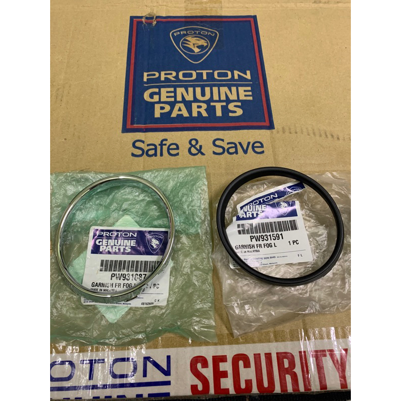 PROTON EXORA BOLD SPORT LIGHT RING CHROME/BLACK LH ONLY | Shopee Malaysia