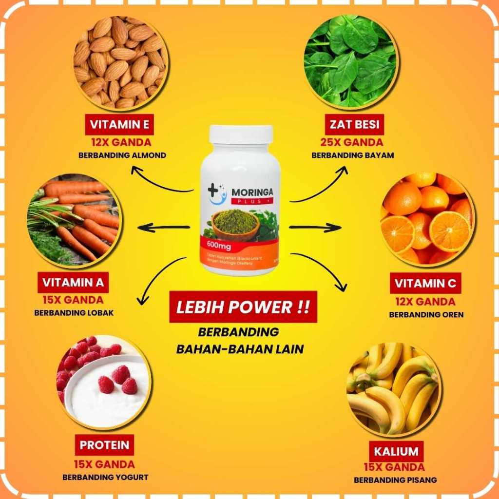 🔥Promosi🔥Moringa Plus 100% Original Direct HQ Mengawal Tekanan Darah ...