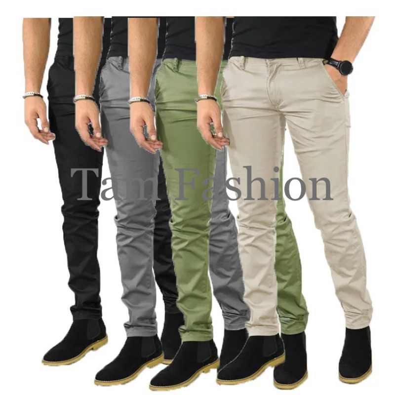 Size(28-40)Seluar Slack Lelaki Slim fit | stretchable fabric | Mens ...