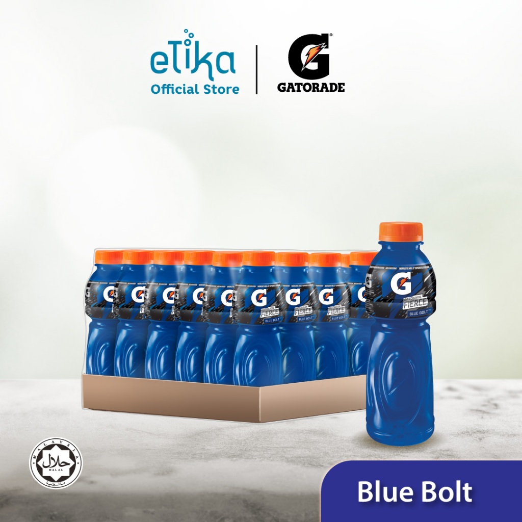 Gatorade Blue Bolt/Lemon Lime/Quiet Storm 515ml x 24 bottles (Carton ...