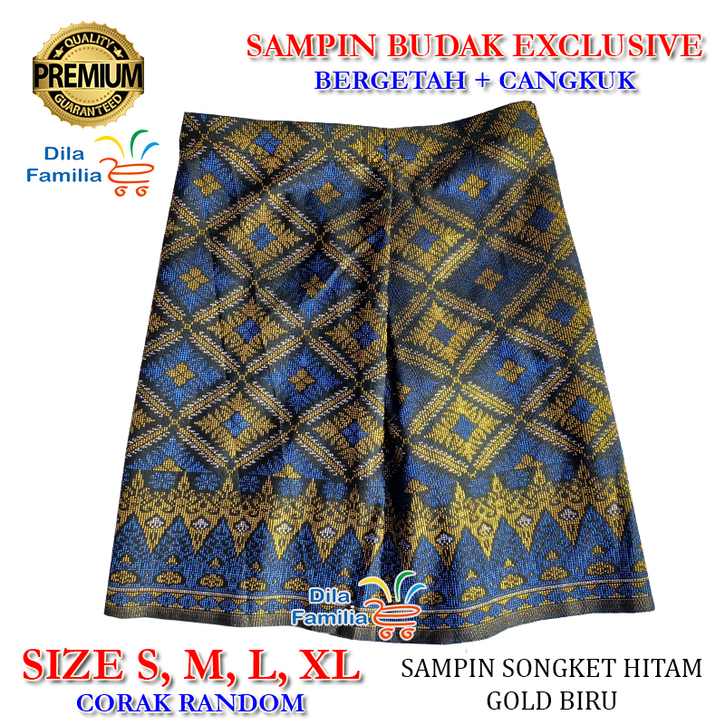 Sampin Budak Lelaki Exclusive Siap Pakai Bergetah Samping Songket Kids ...