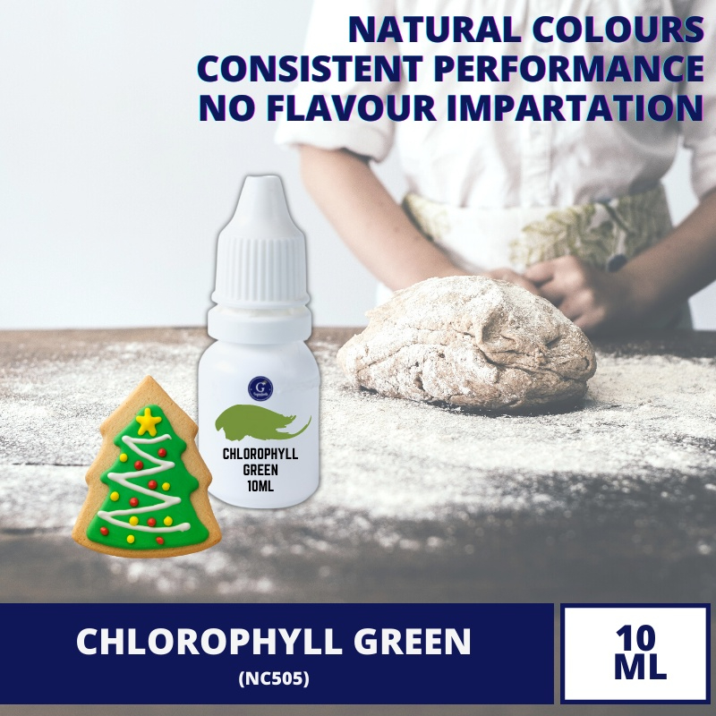 [NATURAL COLOUR] Chlorophyll Green Colour Liquid - 10ml (Edible Color ...