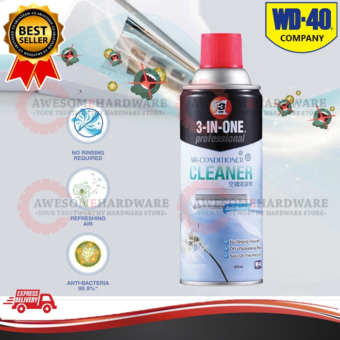 3-IN-ONE AC-331 SPRAY AIR CONDITIONER CLEANER AIR COND CLEANER PENCUCI ...