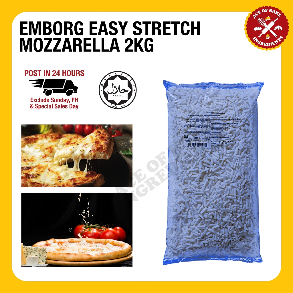 Emborg Easy Stretch with Mozzarella 2kg | Shopee Malaysia