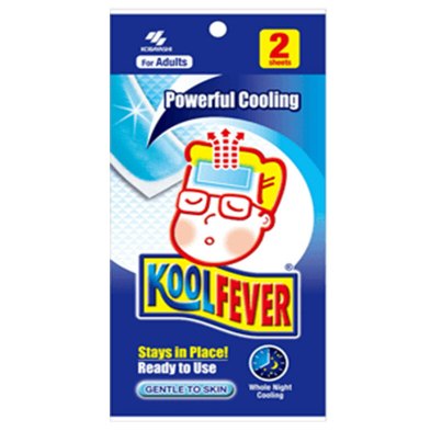 Kool Fever For Adults ( 1Pack / 2 Sheets ) | Shopee Malaysia