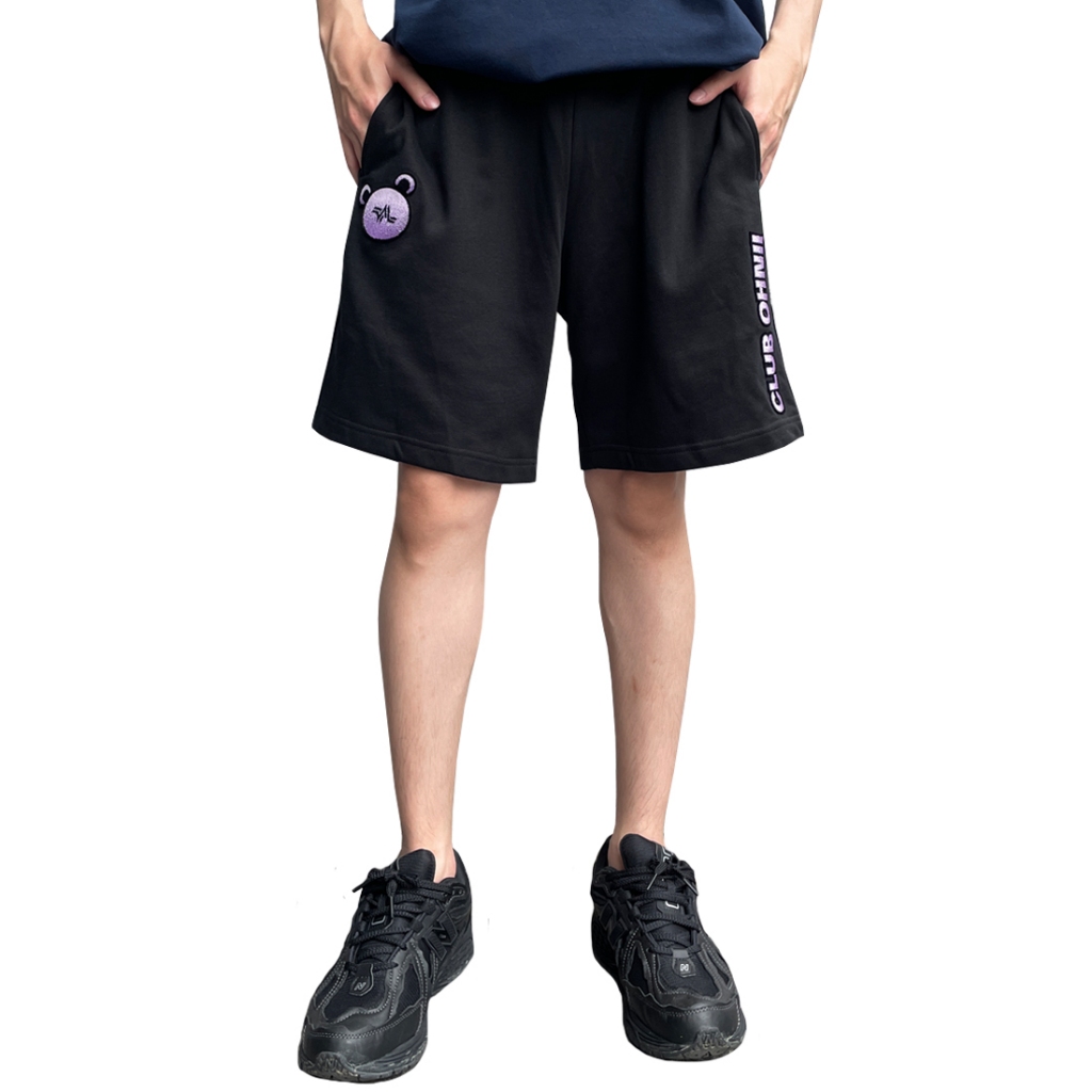 EMBROIDERED GRADIENT TUFTING BEAR OHNII PANTS (PURPLE) | Shopee Malaysia