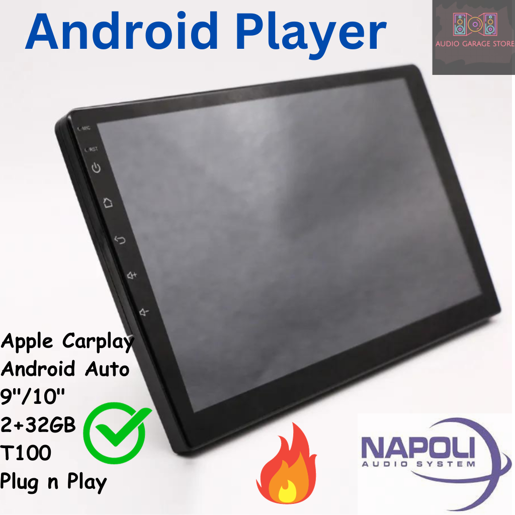 PERODUA Android Player with Apple Car Play & Android Auto 2RAM + 32GB ...
