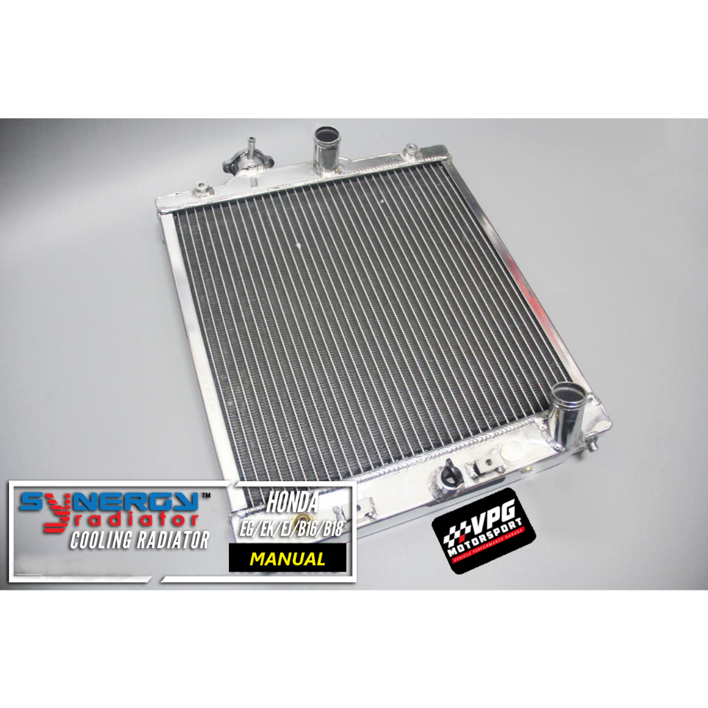 Honda Civic Eg Ek B-series Manual - Synergy Aluminium Radiator Double ...