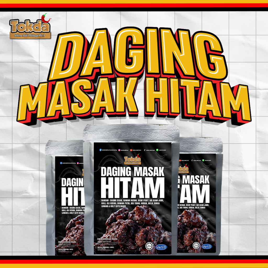 Daging Masak Hitam Tokda | Shopee Malaysia